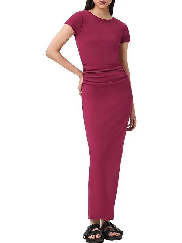 ALLSAINTS Katarina Sleeveless Maxi Dress - Pop Raspberry