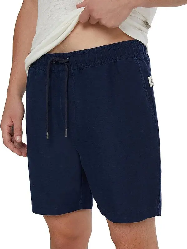 Onia Regular Fit 6" Drawstring Shorts - Deep Navy