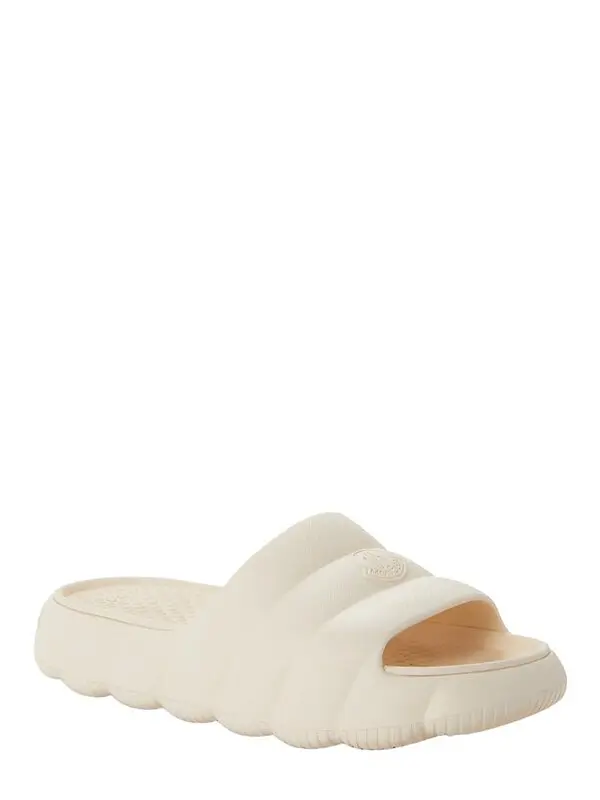 Moncler Lilo Slide Sandals - Natural