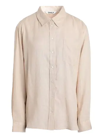 Only Livaeco Birla Cellulose Linen Shirt - Beige