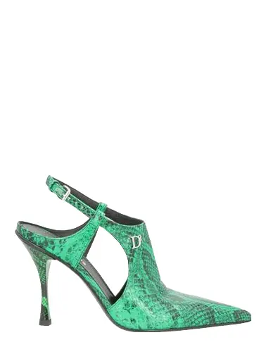 Dsquared2 Snakeskin Pumps - Green