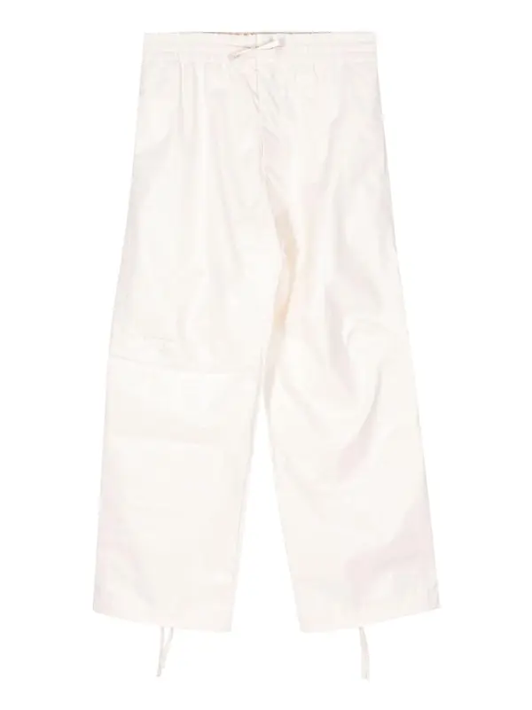 OAMC Turner Drawstring Trousers - White