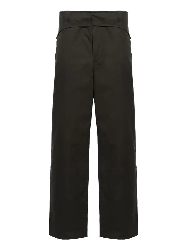 GR10K Straight-leg Trousers - Brown