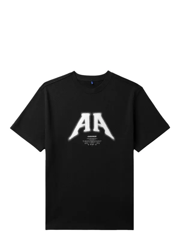ADER ERROR Logo-print T-shirt - Black