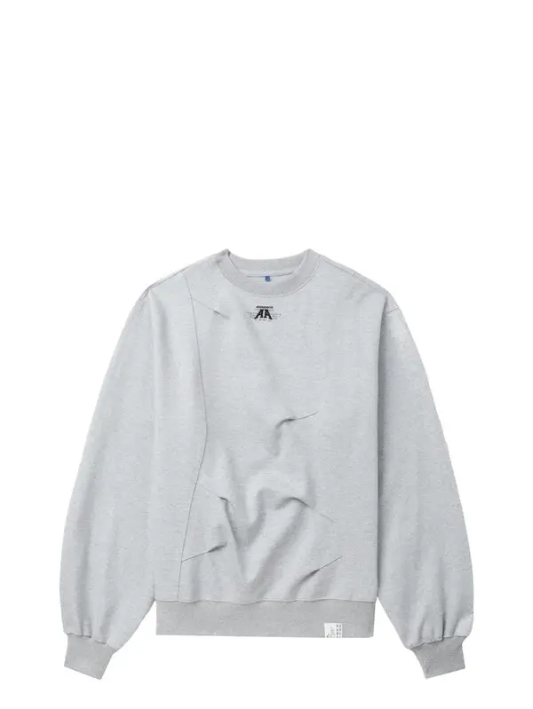 ADER ERROR Nolc Pleated Sweatshirt - Grey