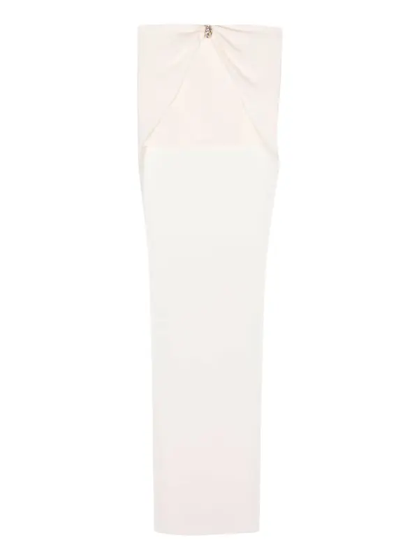 Blumarine High-waist Maxi Skirt - White