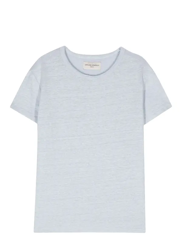 Officine Générale Round-neck T-shirt - Blue