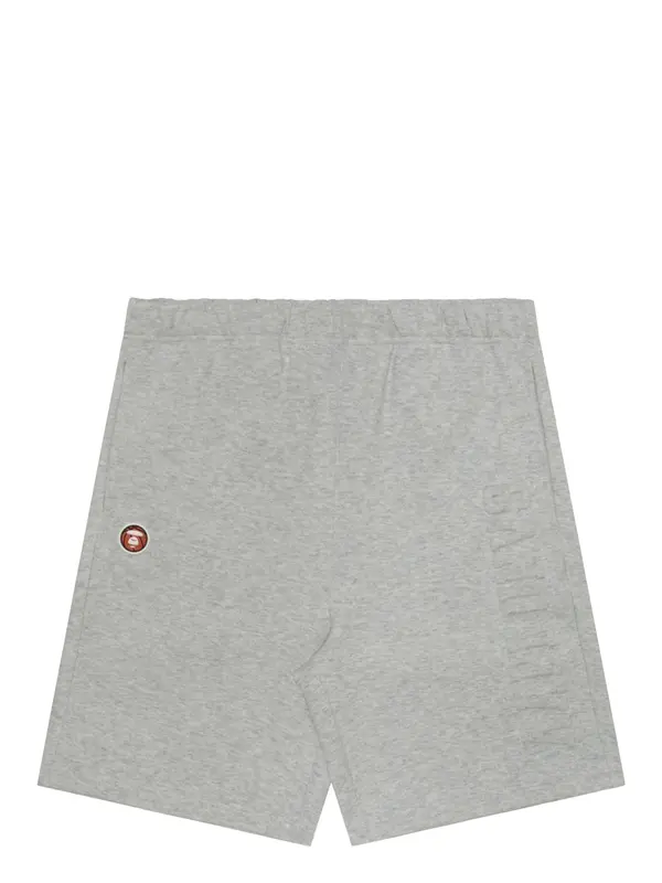 AAPE BY *A BATHING APE® Mélange-effect Track Shorts - Grey