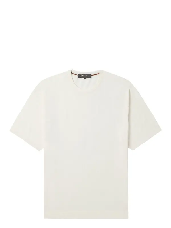 Loro Piana Bay Cotton T-shirt - Neutrals