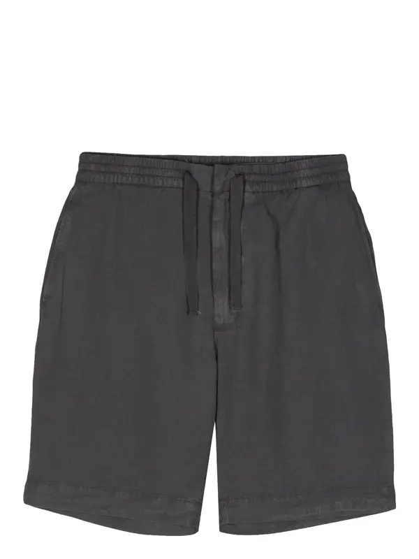 Officine Générale Cotton Bermuda Shorts - Grey