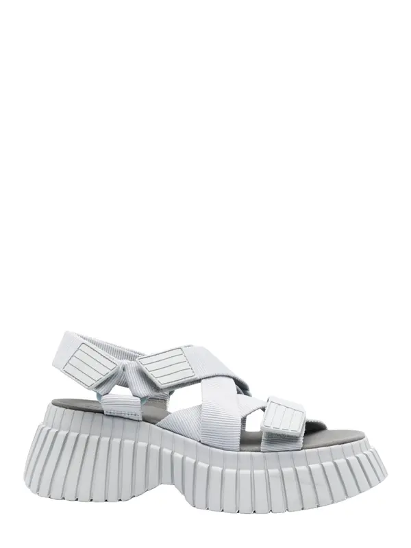 Camper Bcn Platform Sandals - Blue