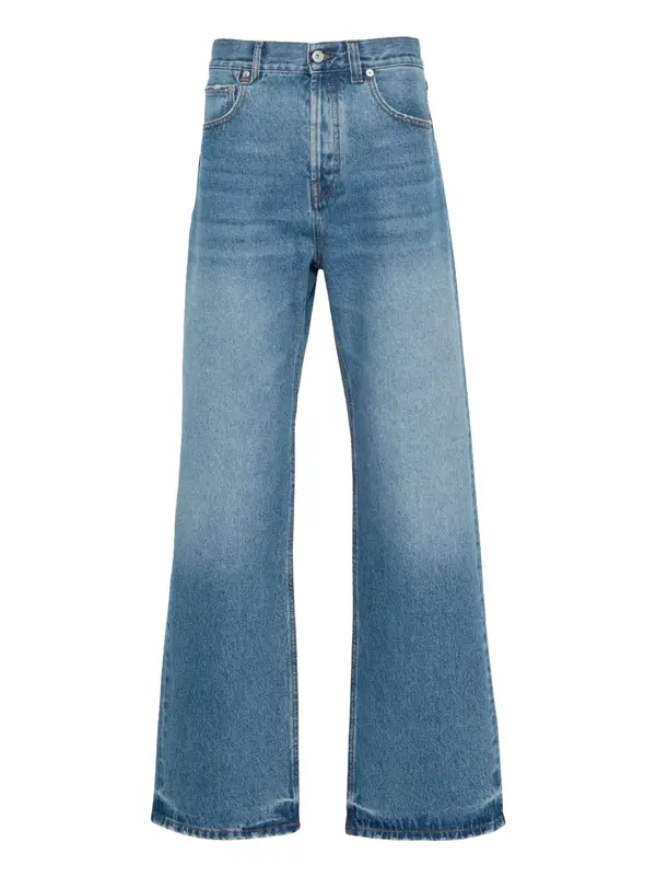 Jacquemus Le De Nîmes Straight-leg Jeans - Blue