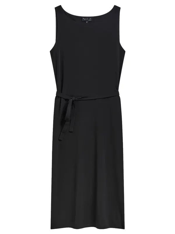 AGNÈS B. Storm Boat-neck Dress - Black