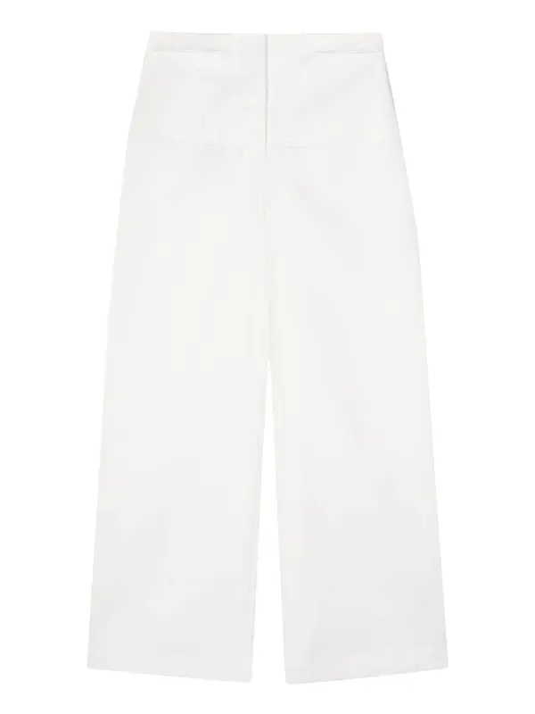 LITKOVSKA Cotton Trousers - White