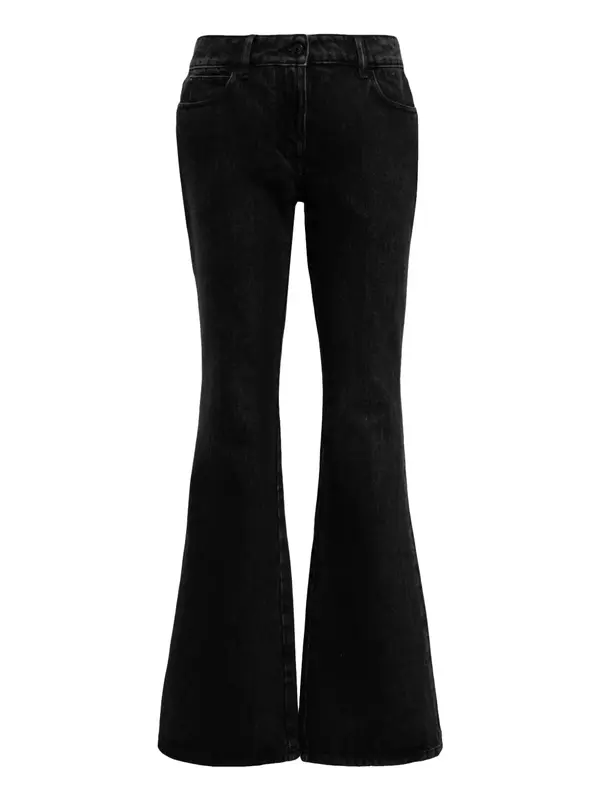 Off-White 5pkt Flared Jeans - Black
