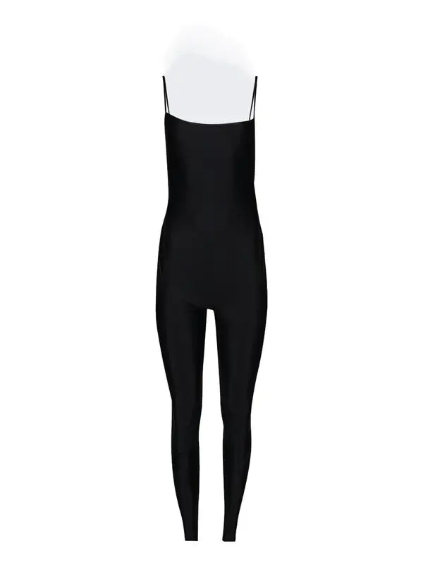 Balenciaga Sporty B Activewear Bodysuit - Black