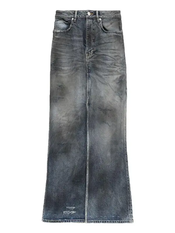 Balenciaga Maxi Skirt - Dirty Pale Blue