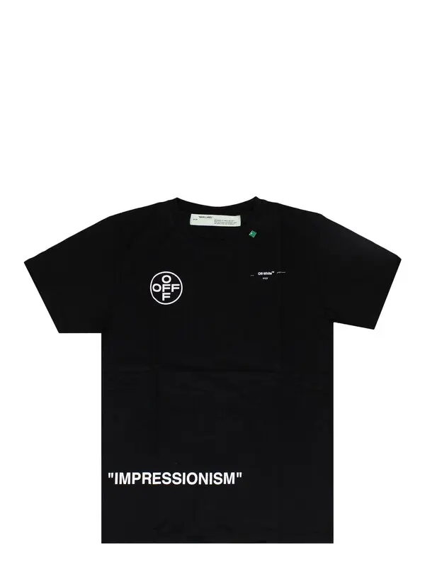 Off-White Stencil Arrow Oversized T-shirt - Black