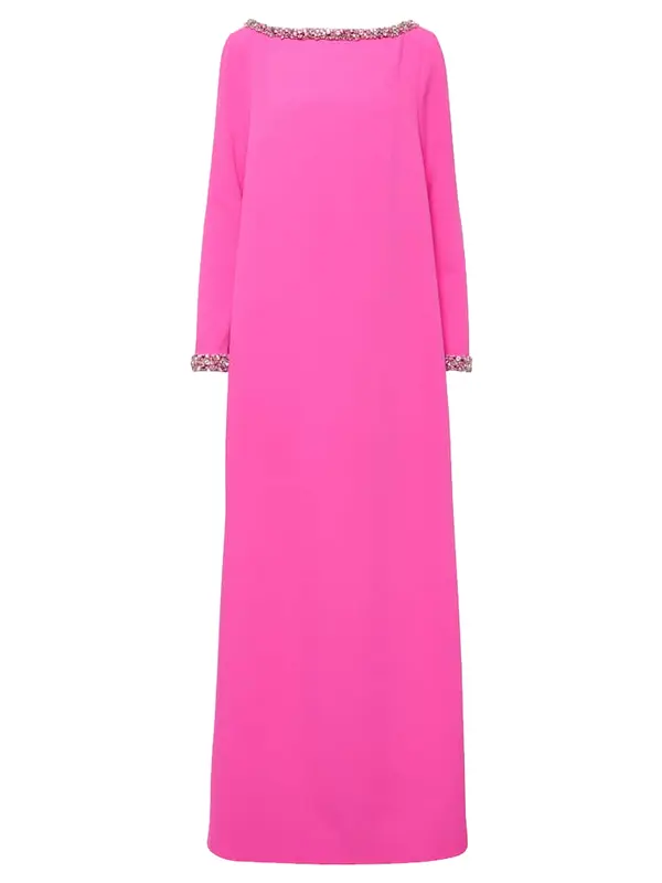 Safiyaa Naimal Embellished Gown - Pink