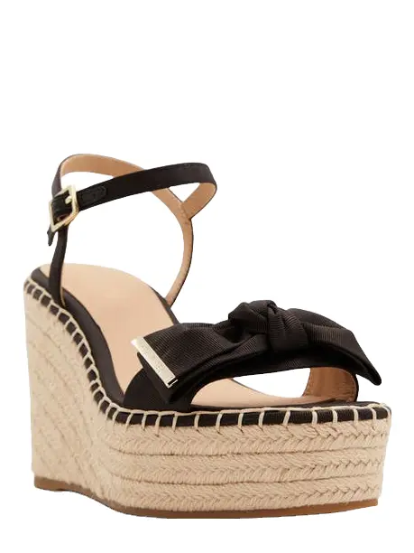 Ted Baker London Gia Espadrille Platform Sandals - Black