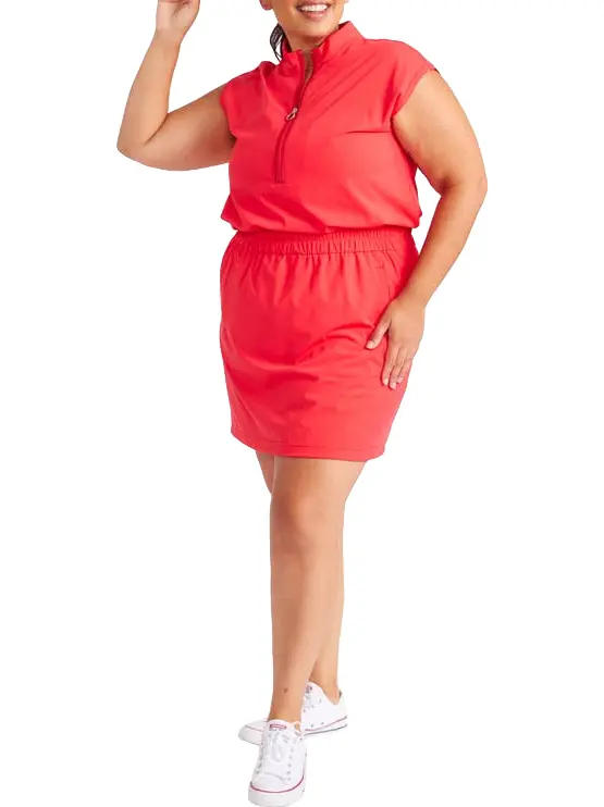 KINONA Fall Ball Golf Dress - Tomato Red