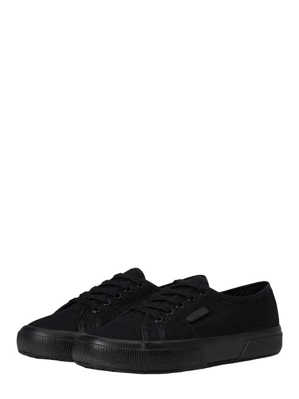 Superga 2750 Cotu Classic Lace-up Sneakers - Black
