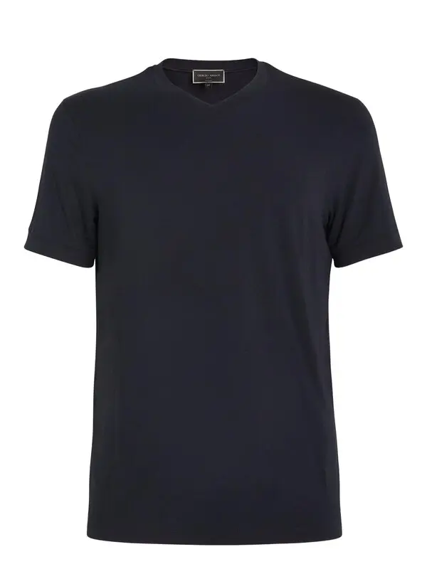 Giorgio Armani Crew-neck T-shirt - Blue