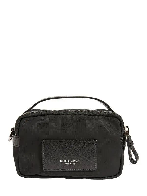 Giorgio Armani Mini Crossbody Bag - Black