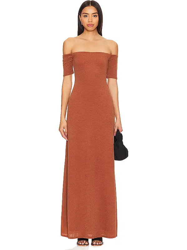 House Of Harlow 1960 X Laur Maxi Dress - Terracotta