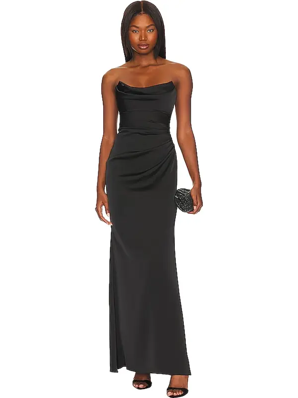 Katie May Taylor Gown - Black