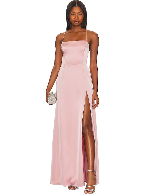Katie May X Trudy Gown - Rose Quartz