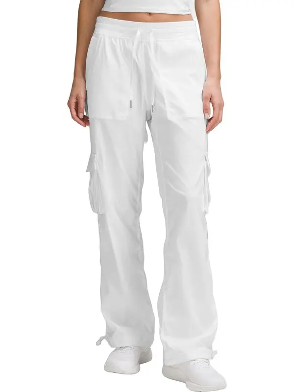Lululemon Dance Studio Relaxed-fit Mid-rise Cargo Pant - White