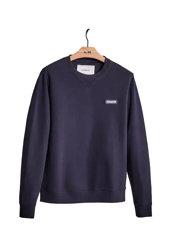 COACH Restored Essential Crewneck - Navy