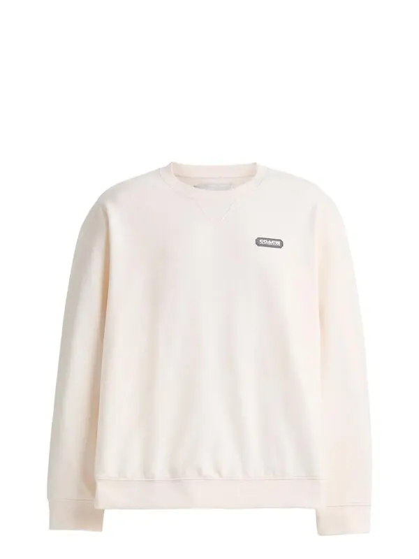 COACH Restored Essential Crewneck - White