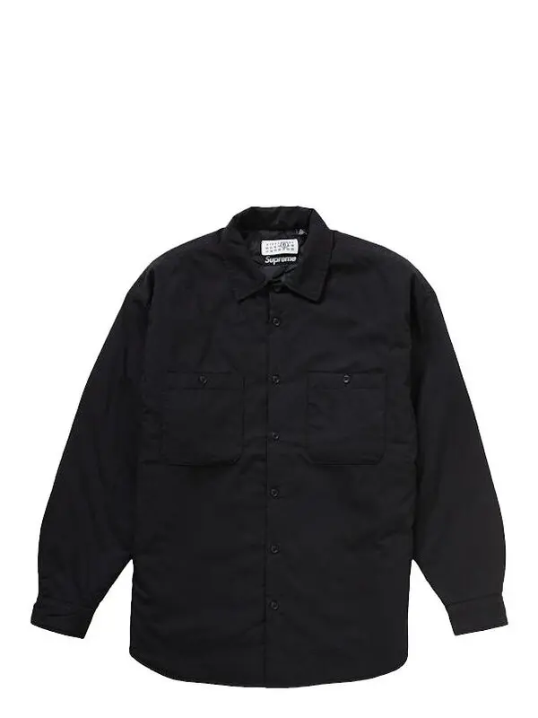 Supreme Mm6 Maison Margiela Padded Shirt - Black