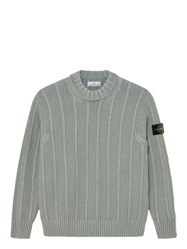 Stone Island Pure Wool Sweater - Sage