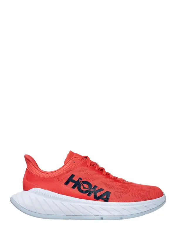 Hoka One One Carbon X 2 Sneakers - Hot Coral/black Iris