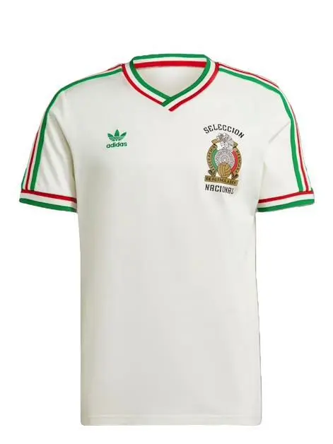 Adidas Mexico 1985 Away Jersey - Cloud White