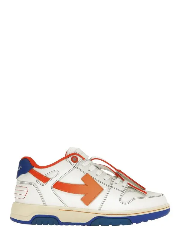 Off-White Out Of Office Low-top Sneakers - White/orange/blue