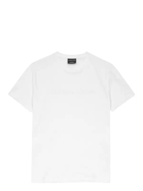 Canada Goose Emersen Logo Cotton T-shirt - White