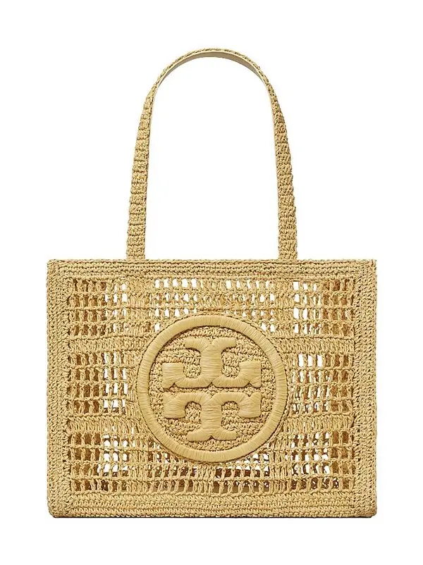 Tory Burch Small Ella Crocheted Tote - Natural