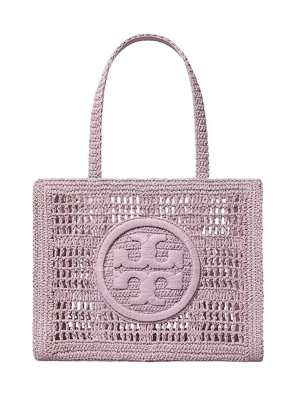 Tory Burch Small Ella Crocheted Tote - Pale Purple