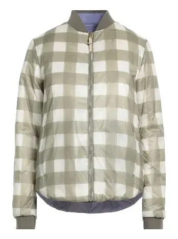 Woolrich Checked Puffer Jacket - Green