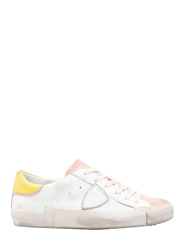 Philippe Model Prsx Leather Sneakers - Pink