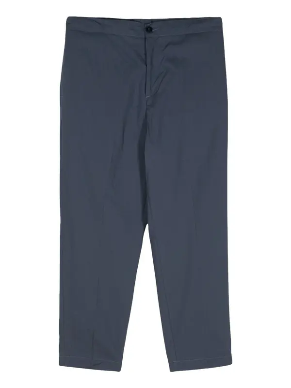 COSTUMEIN Cotton Tapered-leg Trousers - Blue