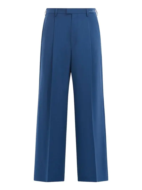 Marni Pleat-detailored Trousers - Blue