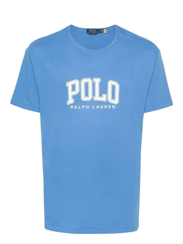 Polo Ralph Lauren Logo-print Cotton T-shirt - Blue