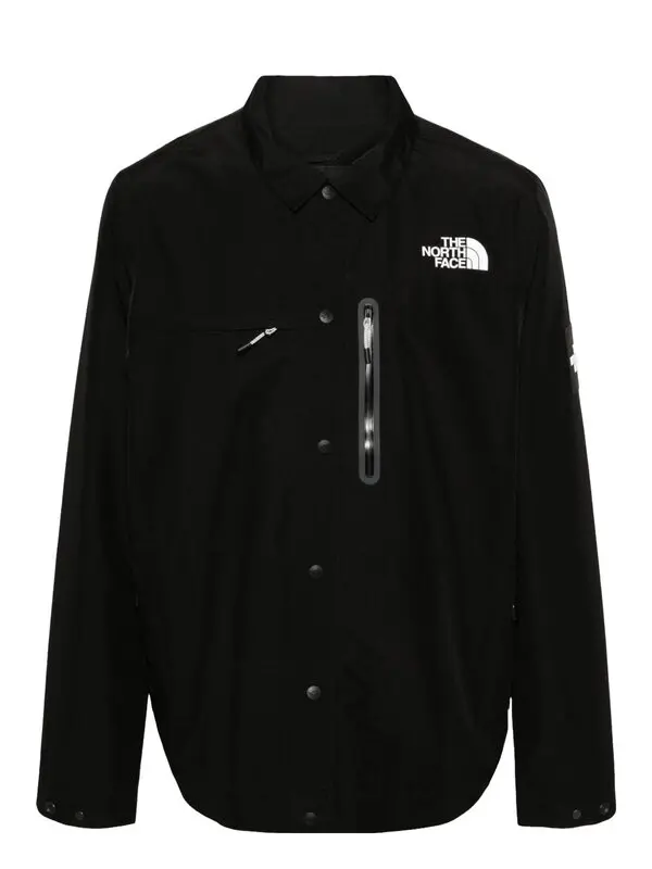 The North Face Amos Logo-appliqué Shirt Jacket - Black