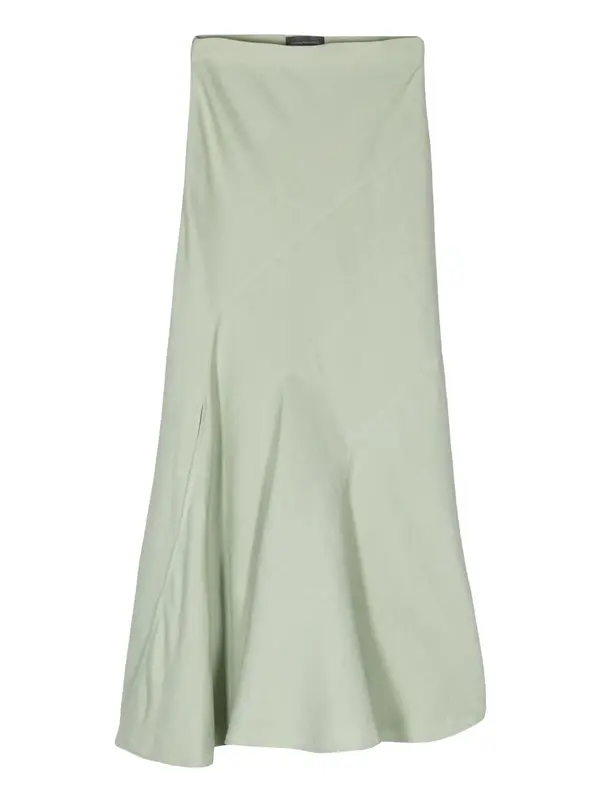 Lorena Antoniazzi Godet Maxi Skirt - Green