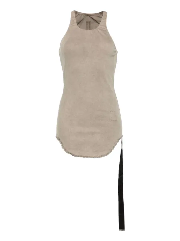 Rick Owens Denim Tank Top - Neutrals